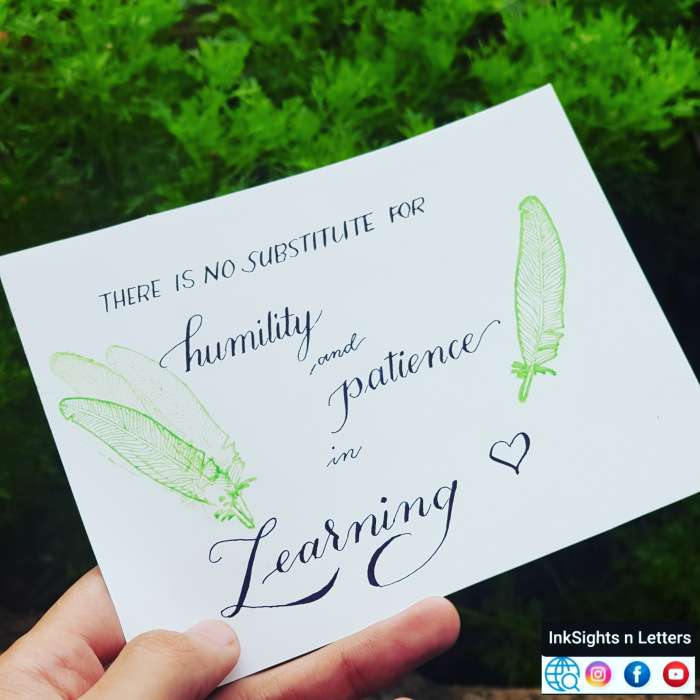 On Humility and Patience · Get a professor